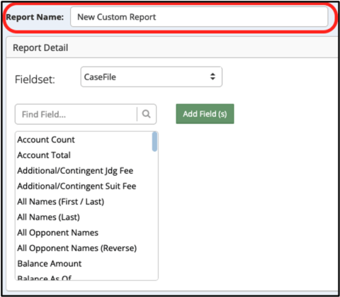Custom Reporting | CMPOnline | Case Master Pro