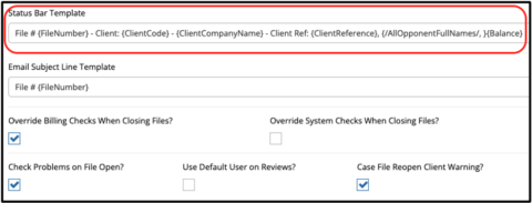 Status Bar | Case Master Pro