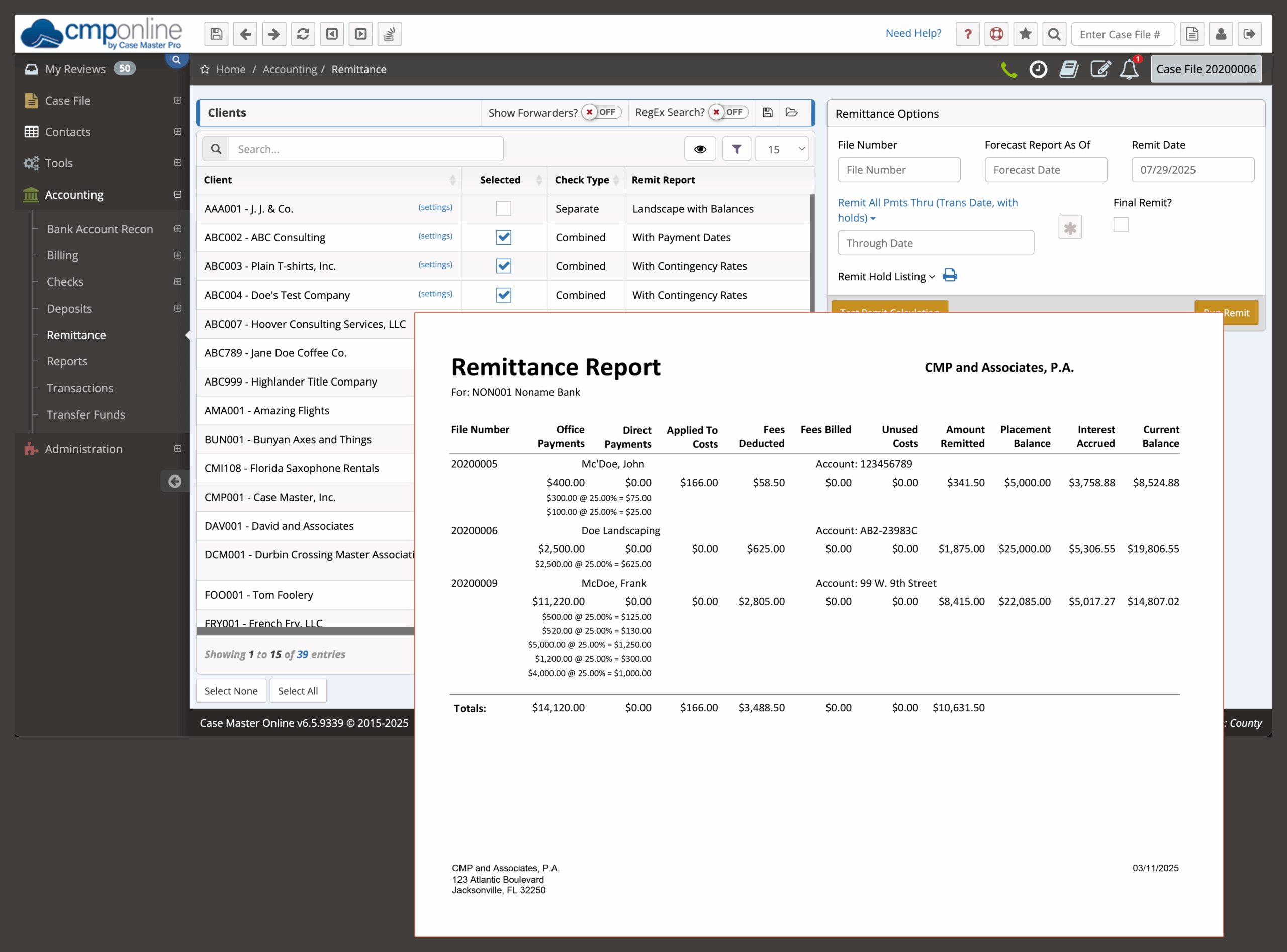 Legal Billing And Accounting | Case Master Pro