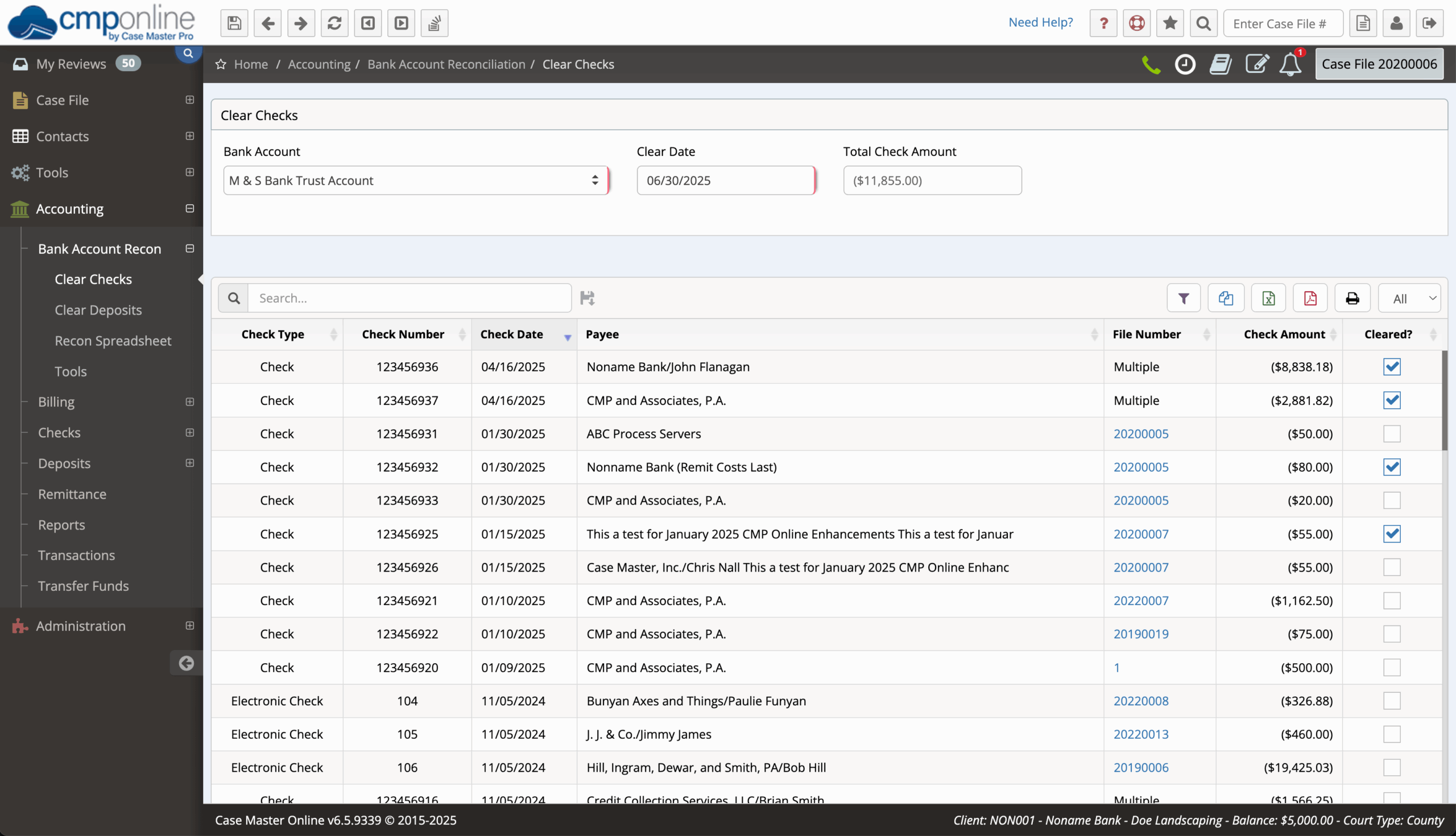 Legal Billing And Accounting | Case Master Pro